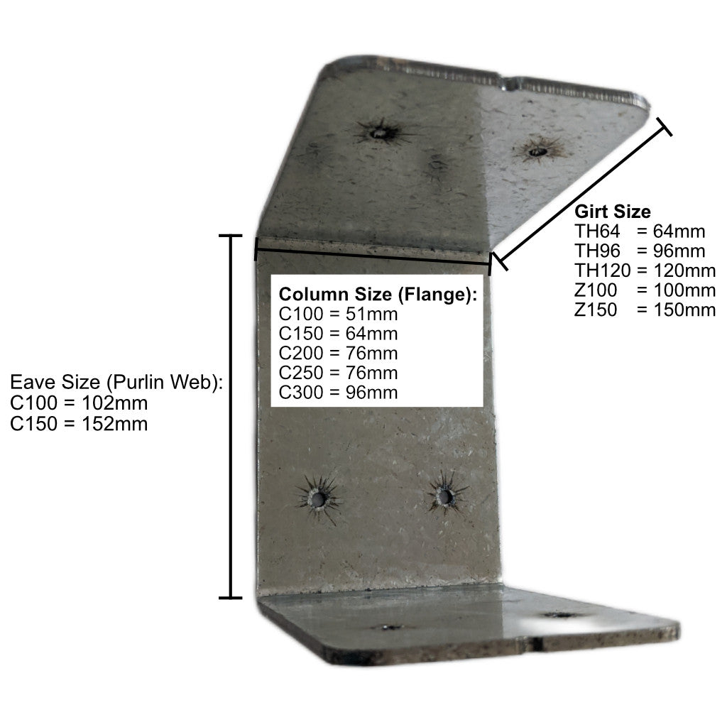 Eave Purlin Bracket – Roys Steel